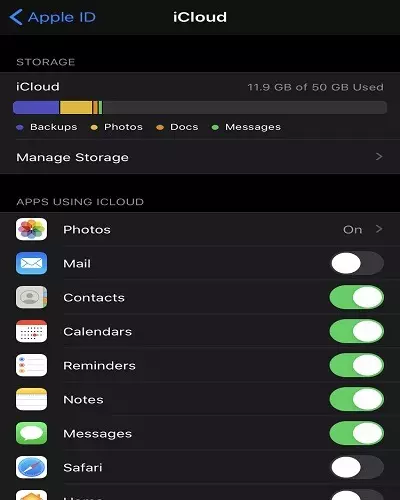 Windows 10-тай ICloud 2