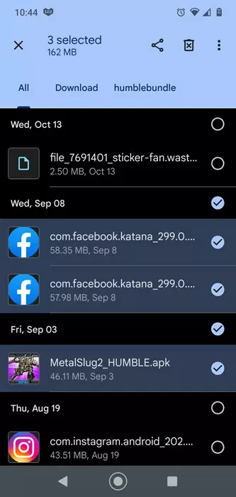 Fumana Downloaded Files Android Multi Khetha