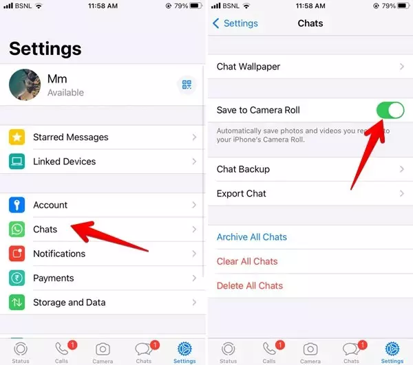 Whatsapp Media Save To Camera Roll Iphone