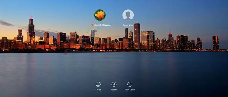 So ändern Sie das Hintergrundbild des Anmeldebildschirms in OS X El Capitan
