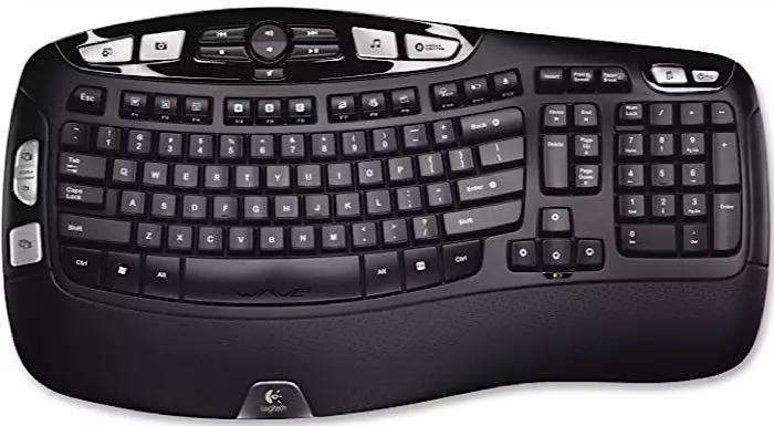 Deal Logitech Wireless Wave Keyboard Content