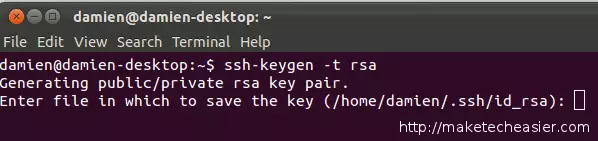 ssh-keygen