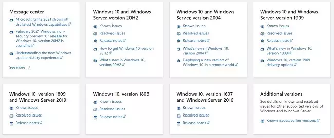 Windows 10 يېڭىلاش قاچىلاش مەسىلىلىرىنى بىر تەرەپ قىلىش ساغلاملىقنى قويۇپ بېرىدۇ