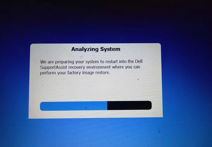 Namatay ang Kritikal na Proseso ng Windows11 Factory Image Restore sa Loob