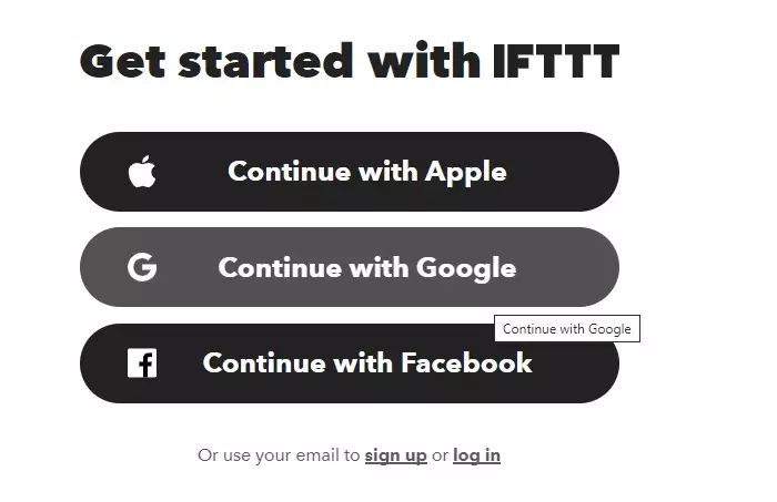 Antaŭen Sms Android Ifttt Daŭrigu Kun Guglo