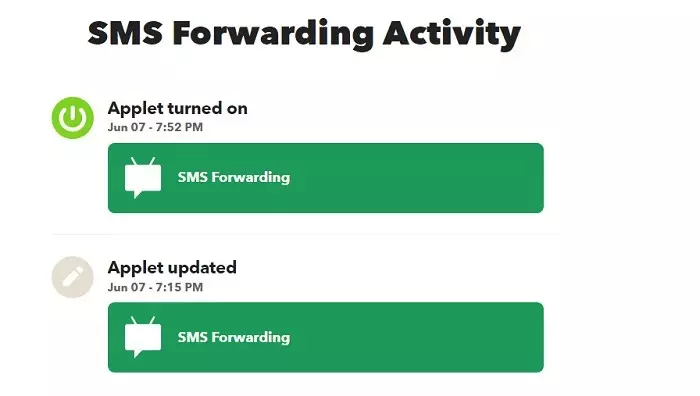 Forward Sms Android Ifttt Sms Forwards