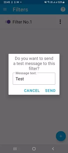 Forward Sms Android Gawk Test Message Filter