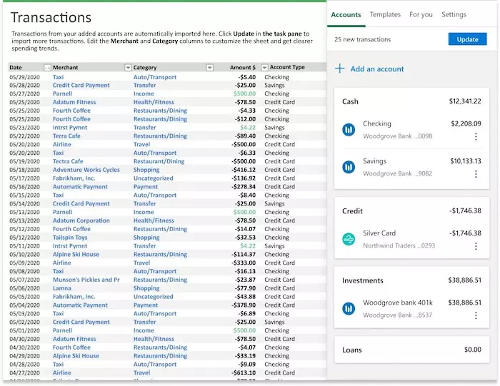 Що таке Microsoft 365 Microsoft Money в Excel