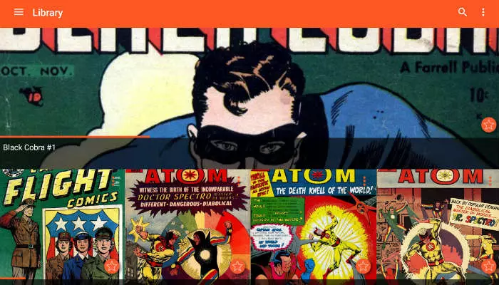 stupefacente lettore di fumetti Android