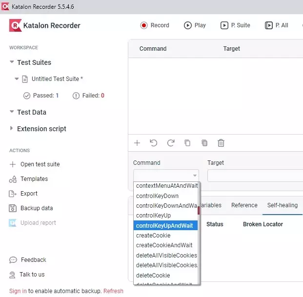 Pagsusuri ng Katalon Recorder Napakahusay At Madaling Mga Utos sa Automation ng Browser