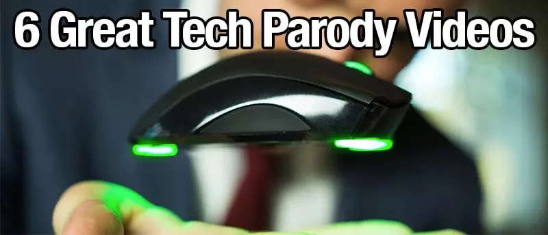 6 geweldige technische parodievideo's