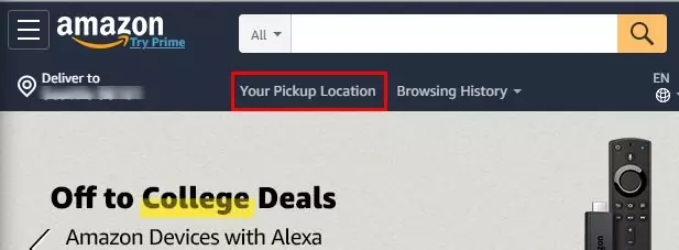 Amazon пикап