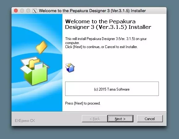 pepakura-welcome-to-installer